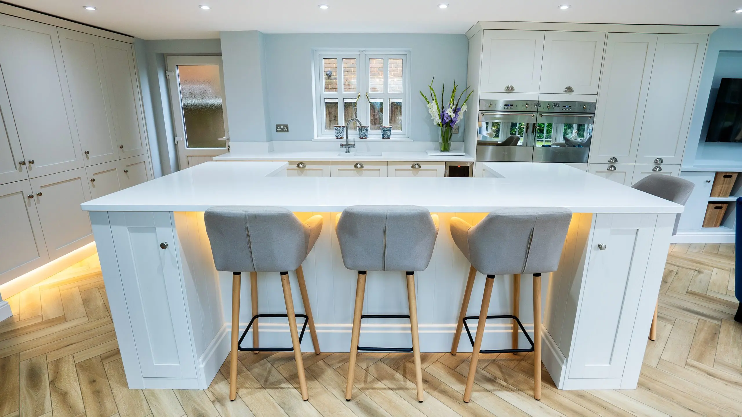 Ice White Quartz Worktop | Prestige Granite & Marble